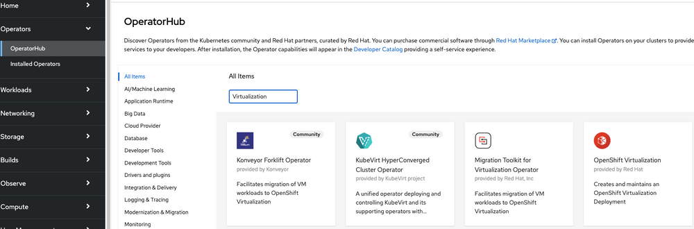 Example of Deploying a Windows VM from a Template Using Openshift ...