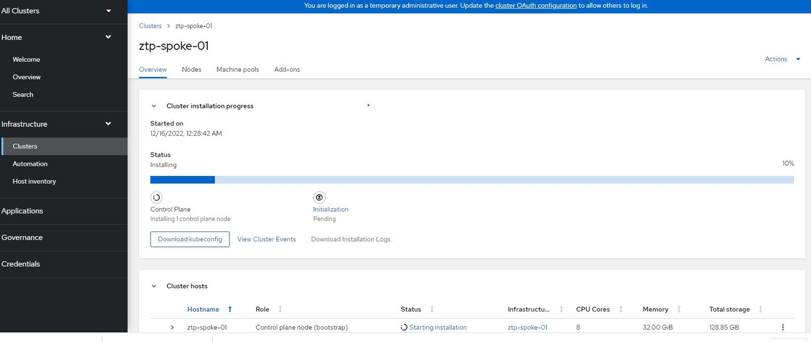 Managing OCP Infrastructures Using GitOps (Part 1)