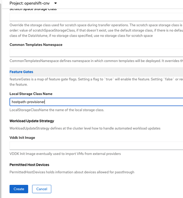 Example of Deploying a Windows VM from a Template Using Openshift Virtualization