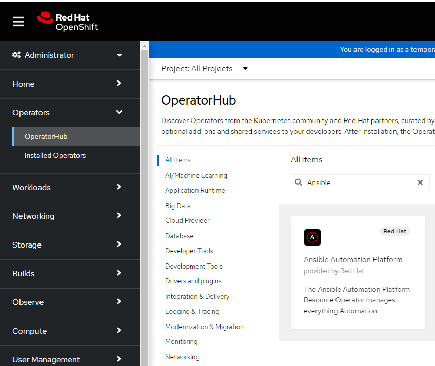 Openshift and Event Driven Ansible (Part 1)
